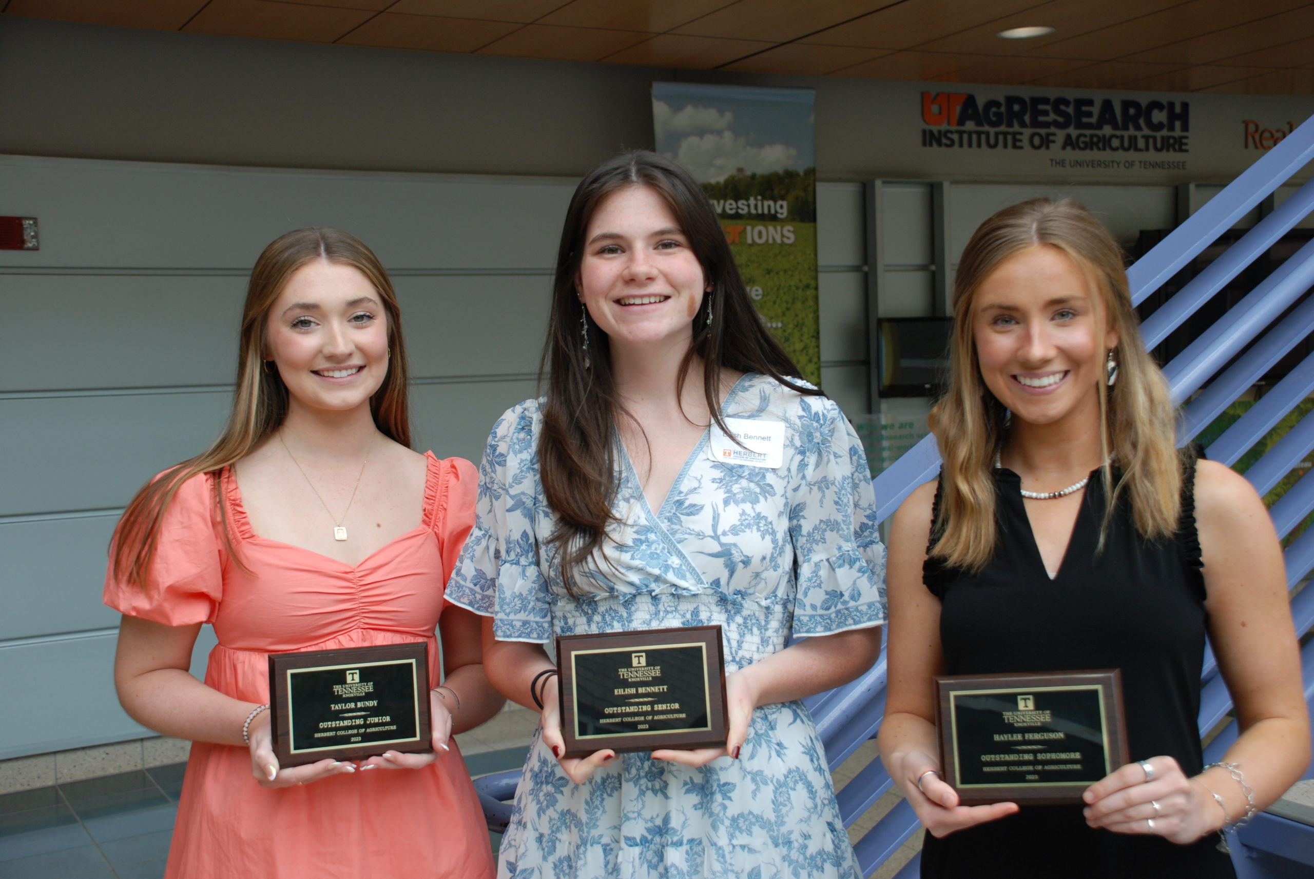 Three AREC Students Receive Outstanding Student Awards! | Department of ...